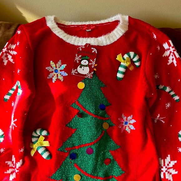 Dresses | Decorated Christmas Sweater Dress Perfect For The Holidays ...